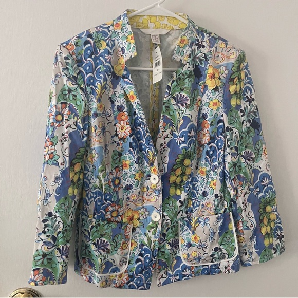 Basler | Jackets & Coats | Nwt Basler Luxury Blazer Jacket Indigo ...